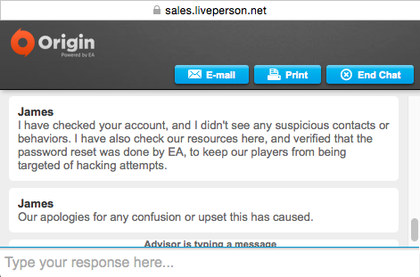 EA Reset my Origin Account Password – Richard Jang Blog